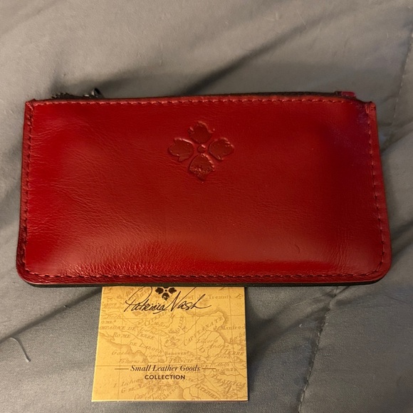 Patricia Nash | Bags | Patricia Nash Red Leather Wallet | Poshmark
